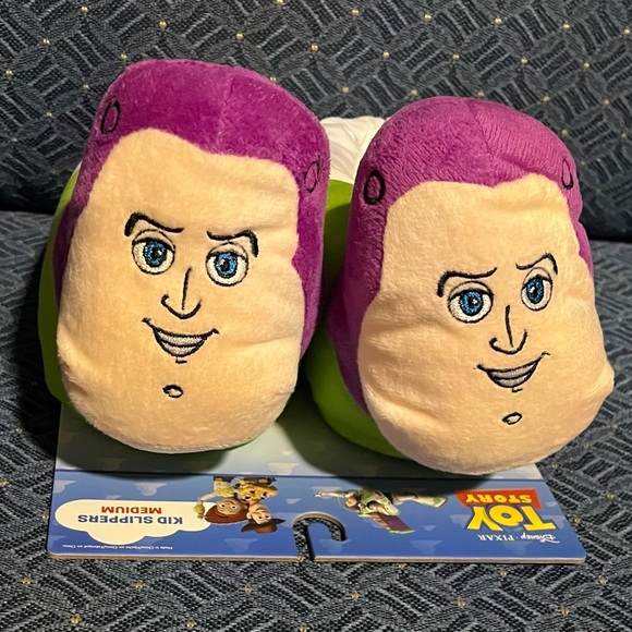 Disney | Shoes | Toy Story Slippers Disney Buzz Lightyear Slippers Kids ...